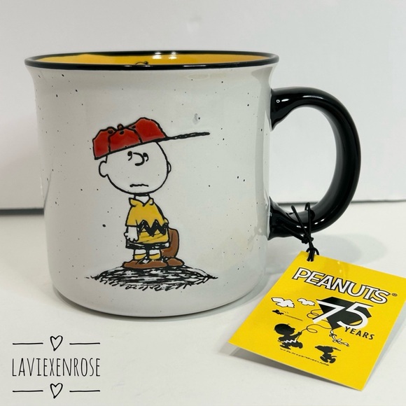 Peanuts | Dining | Charlie Brown Peanuts Social Club Stoneware Mug ...